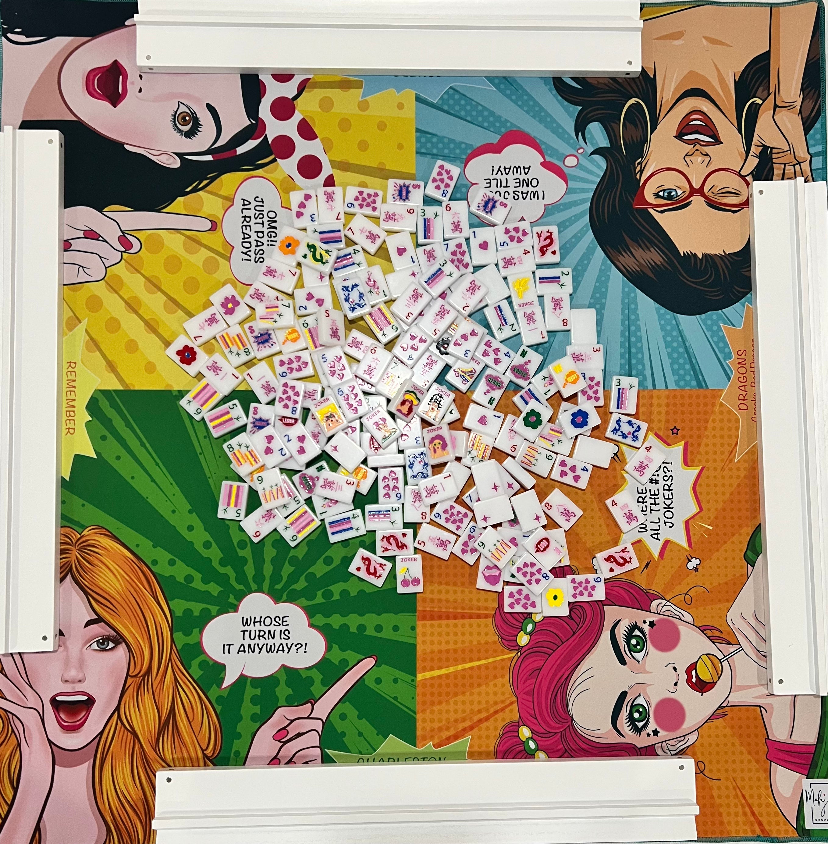 Handcrafted Pop Divas - Bright White – Bespoke Mahjong